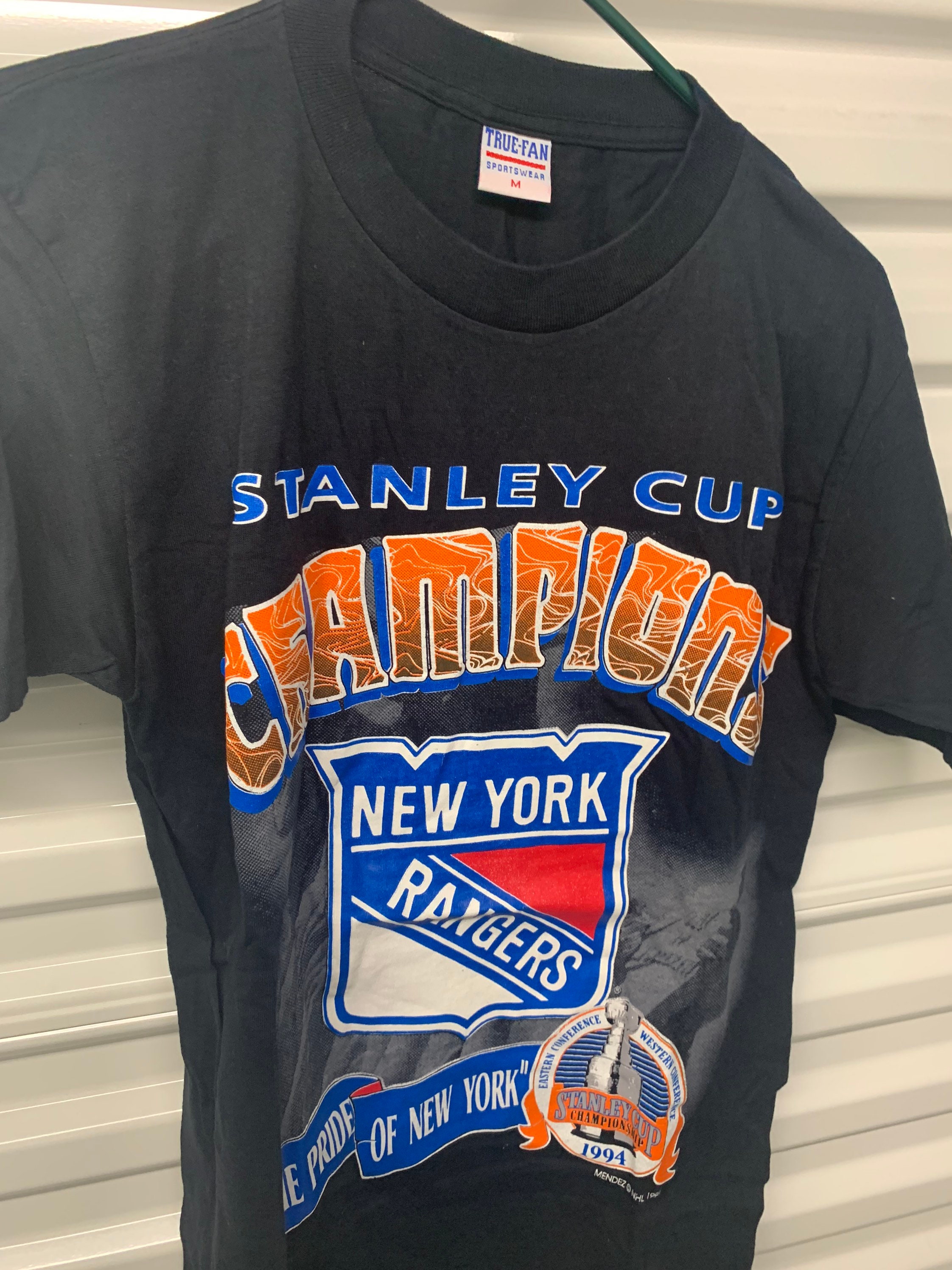 Vintage 90er New York Rangers 1994 NHL Stanley Cup T-Shirt | Etsy