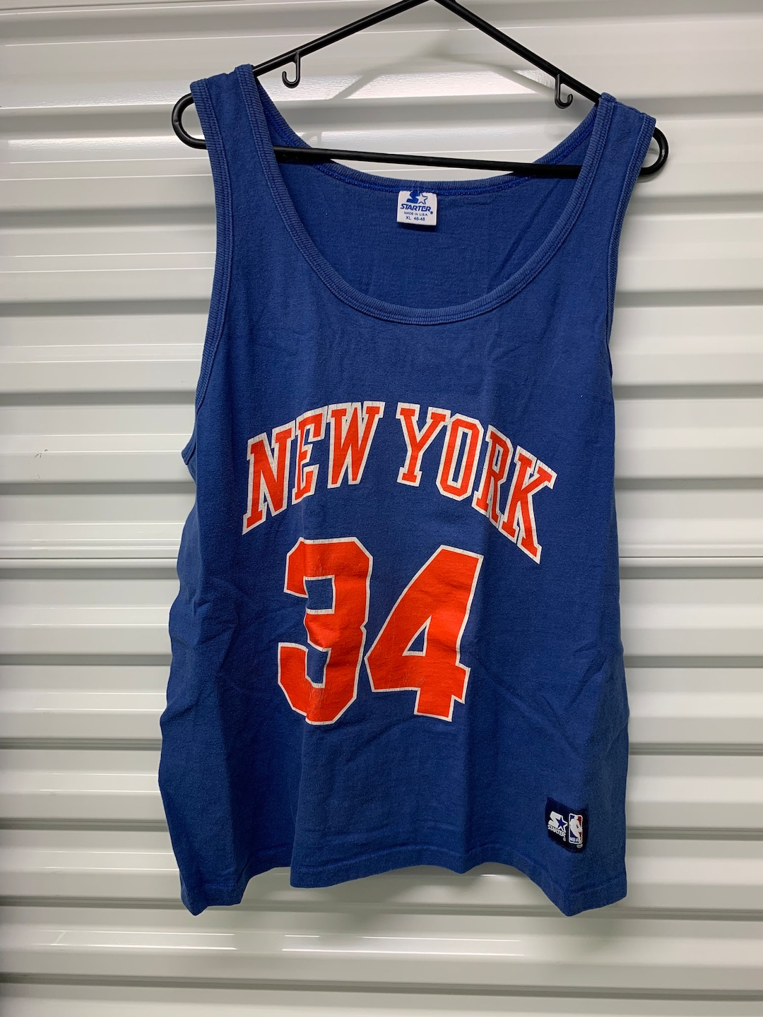 Vintage 90’s New York Knicks Charles Oakley Starter Practice Tank Top ...