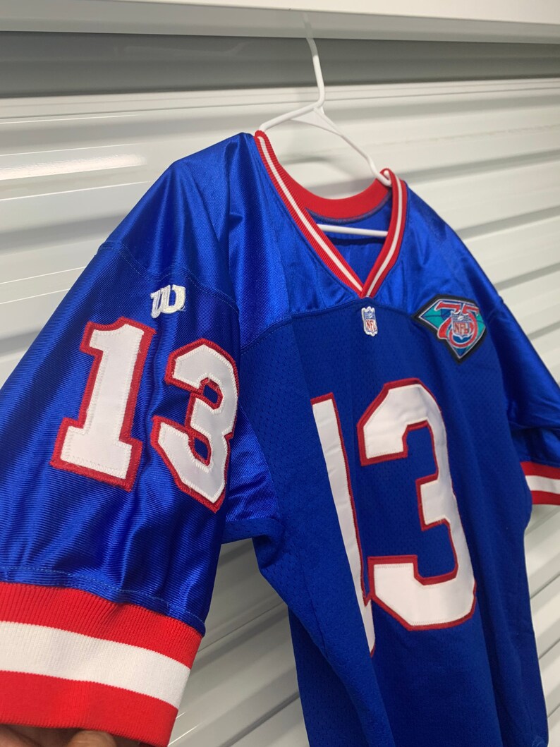 Vintage 90s New York Giants Authentic Wilson Danny Kannell - Etsy