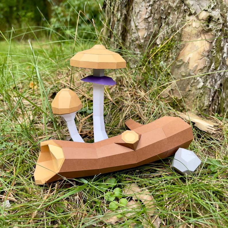 Shrooms – Magic Mushrooms Psilocybe Cubensis DIY Origami Papercraft - Etsy