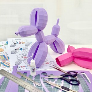 Balloon Dog – DIY PDF Papercraft Origami - Etsy