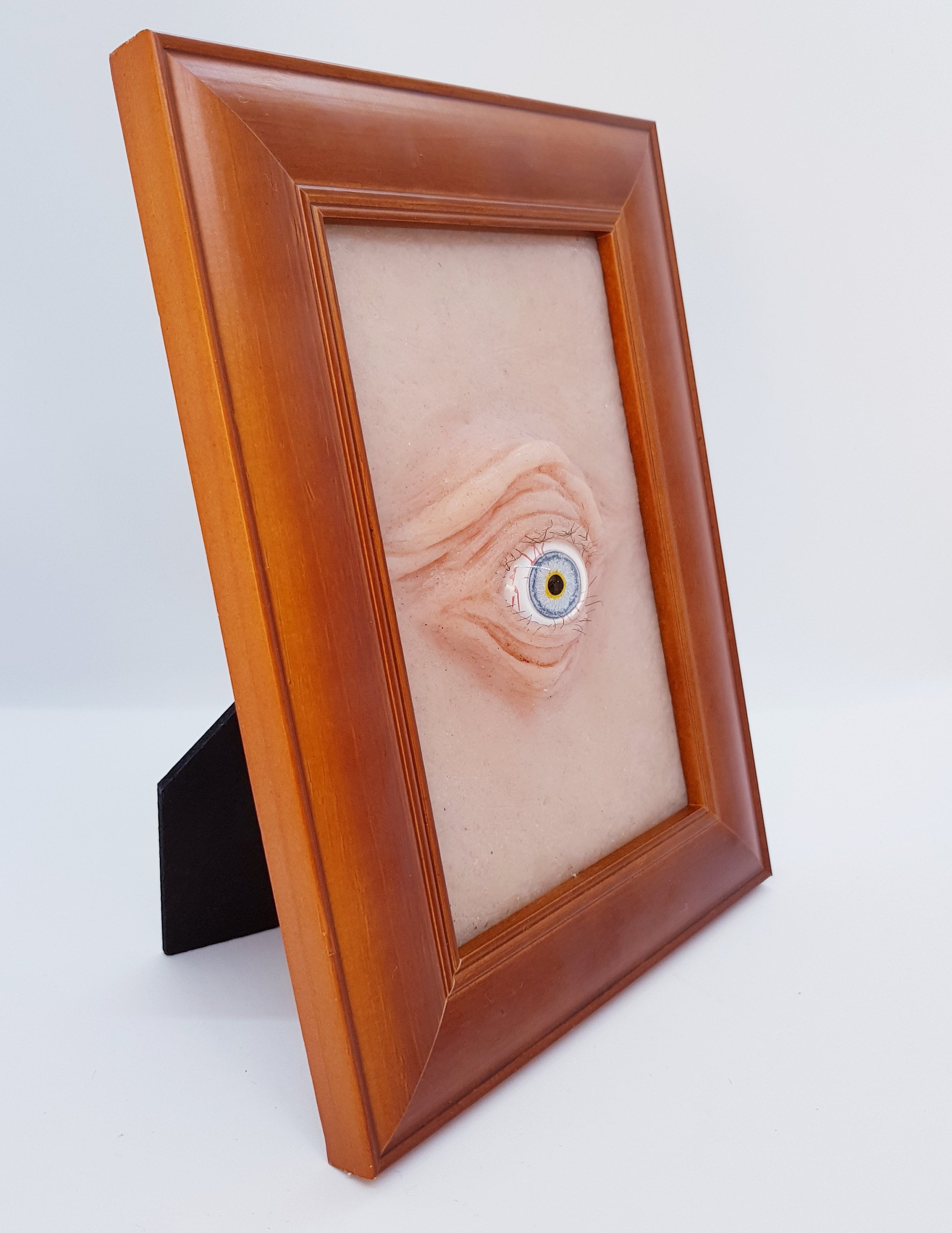 3D Wall Art Eye Picture Frame Realistic Silicone With Glas Eye - Etsy