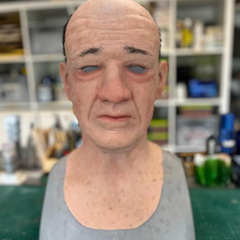 Realistic Human Face Mask - Etsy