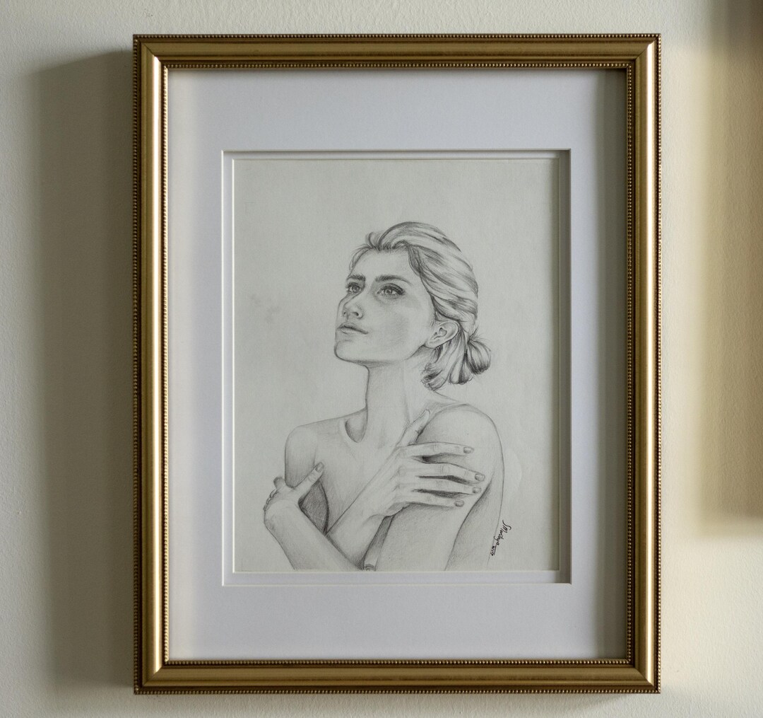 Hope- Original Drawing, Fantasy Wall Art, Fantasy Art, Organic Art ...