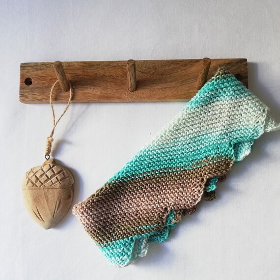 Loop With Spikes Double Worn Hand Knitted Pure Cotton - Etsy Denmark