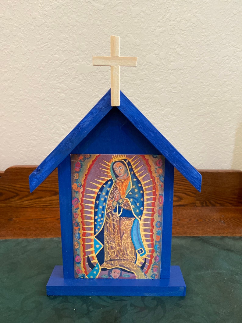 Our Lady of Guadalupe Holy Card Stands - Etsy