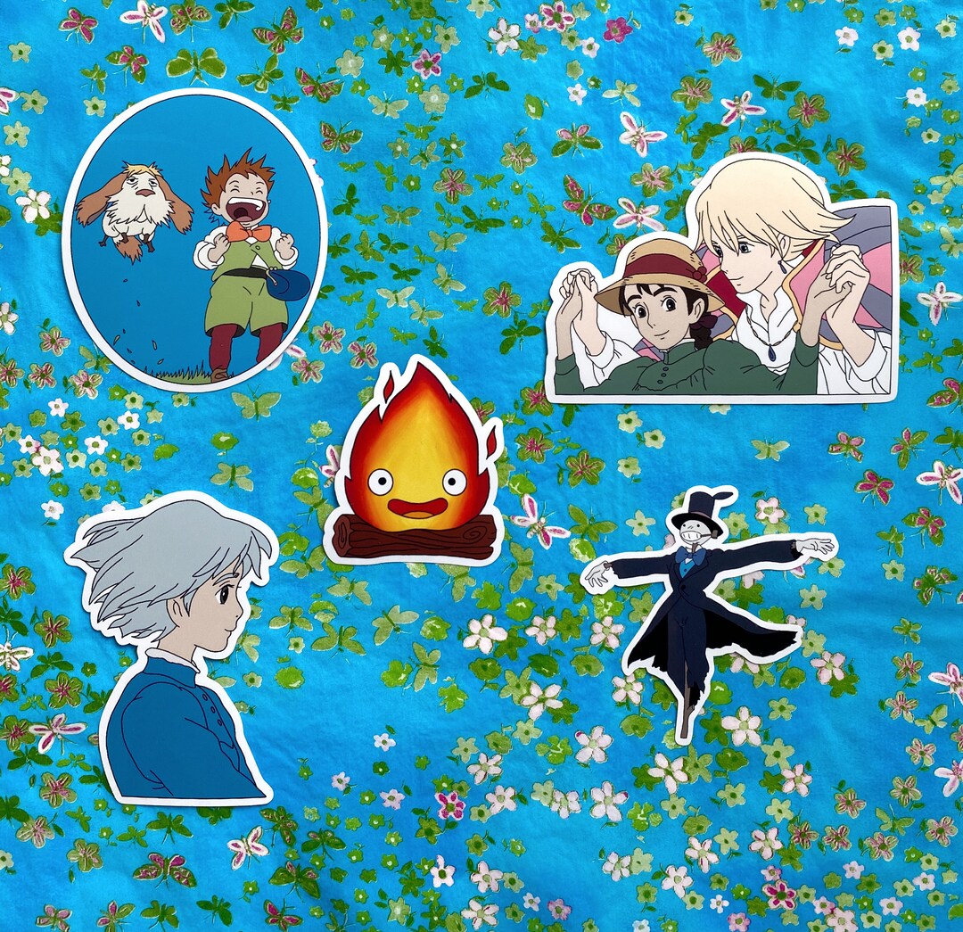 Japanese Anime Girl | Anime Stickers | Howl | Magical Moving Castle ...