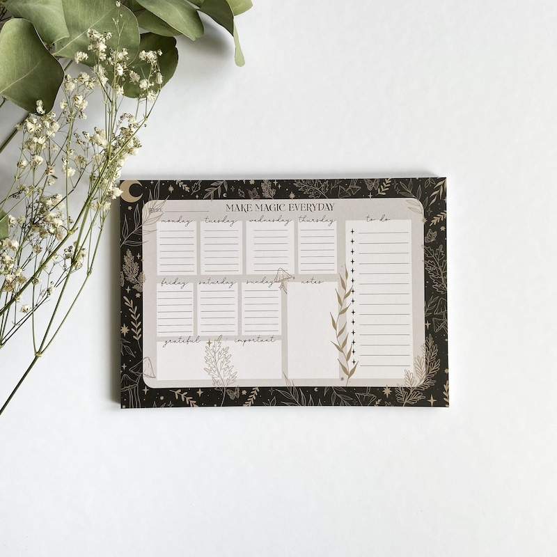 Weekly Planner - Etsy