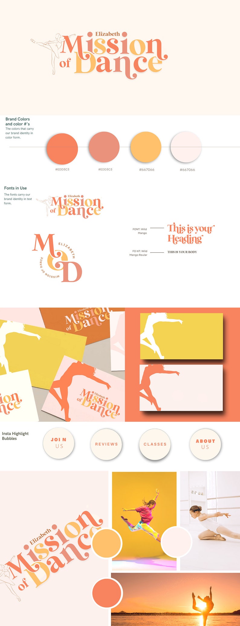 Custom Branding Kit Brand Kit Business Logo Business - Etsy