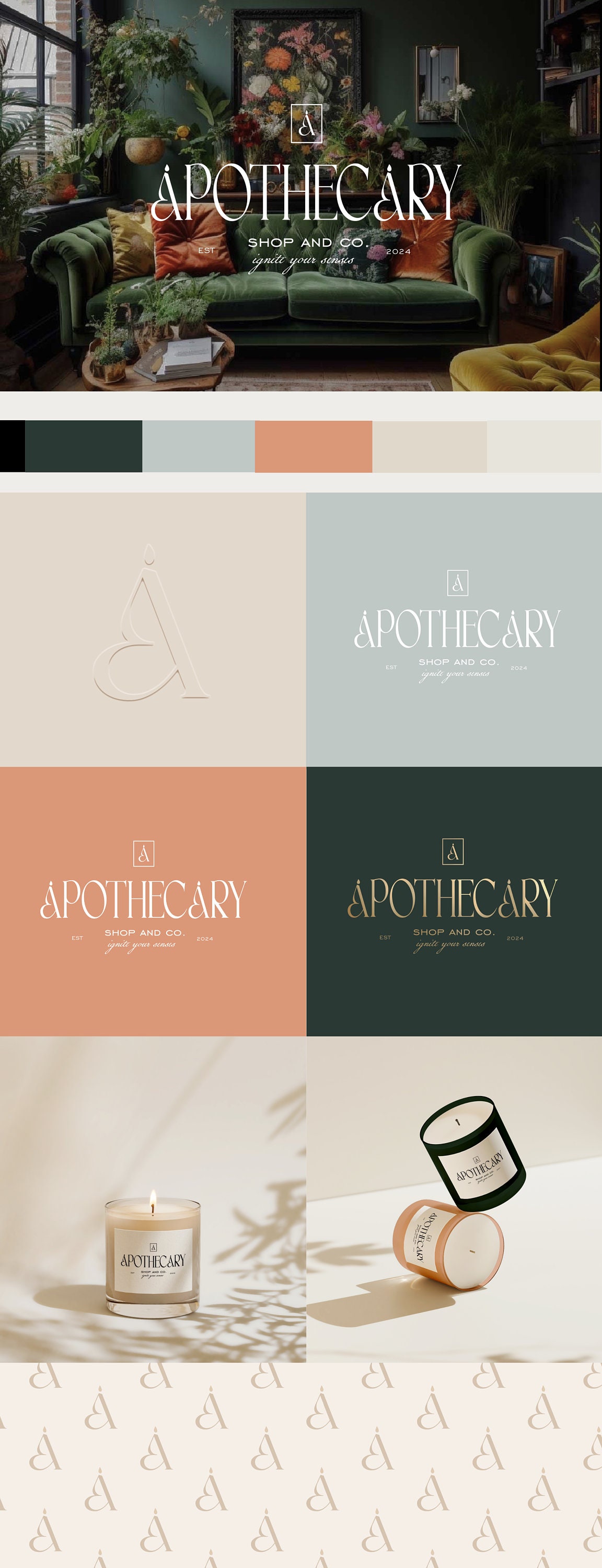 Custom Branding Kit Brand Kit Business Logo Business Branding Kit ...