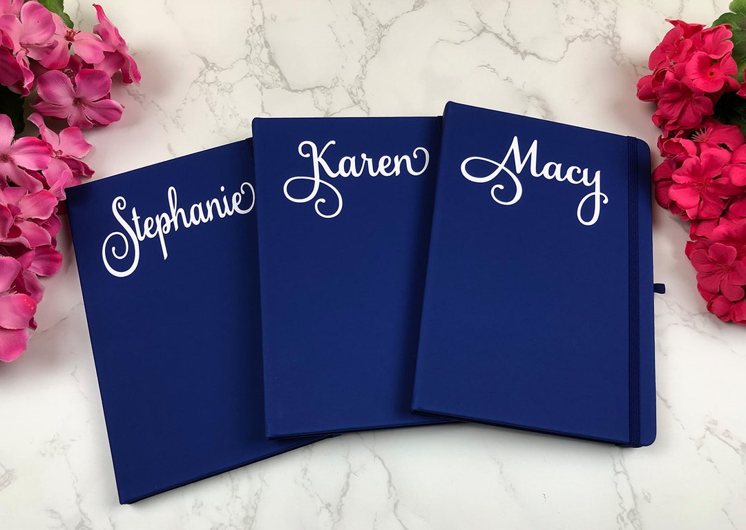 Personalized Journal Gift Set for Her, Custom Notebook and Pen Set ...