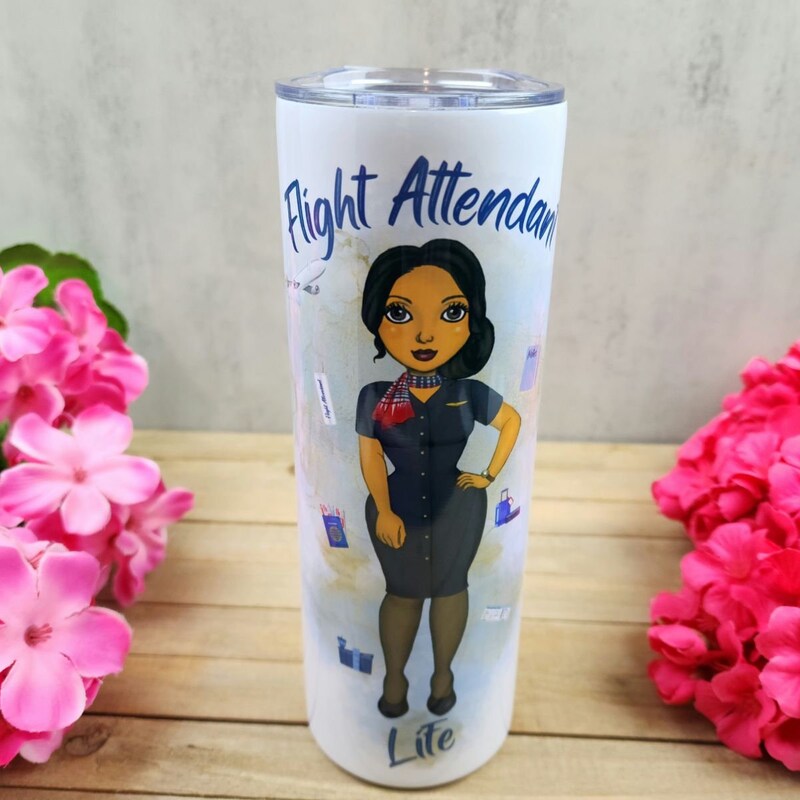 Flight Attendant Stickers - Etsy