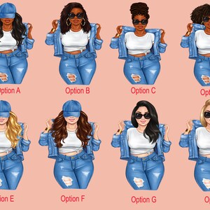 African American Woman Notebook and Pen Set, Black Girl Art, Jean ...