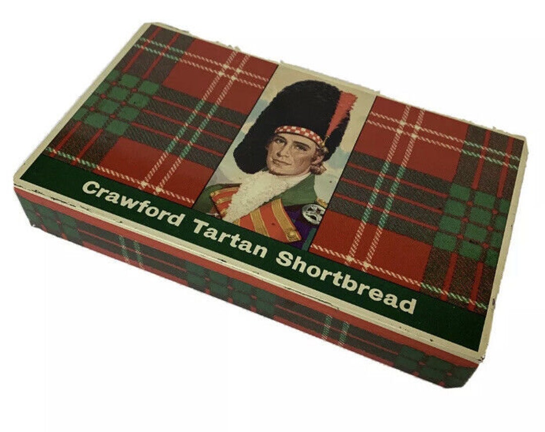 Vintage Crawfords Tartan Shortbread Tin Isleworth Middx. - Etsy