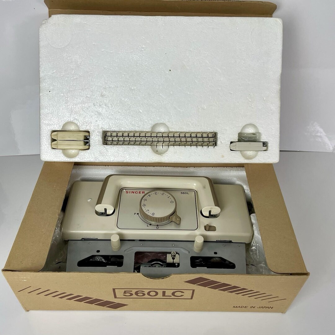Singer 560LC Lace Carriage Standard Gauge Knitting Machine Accessory ...