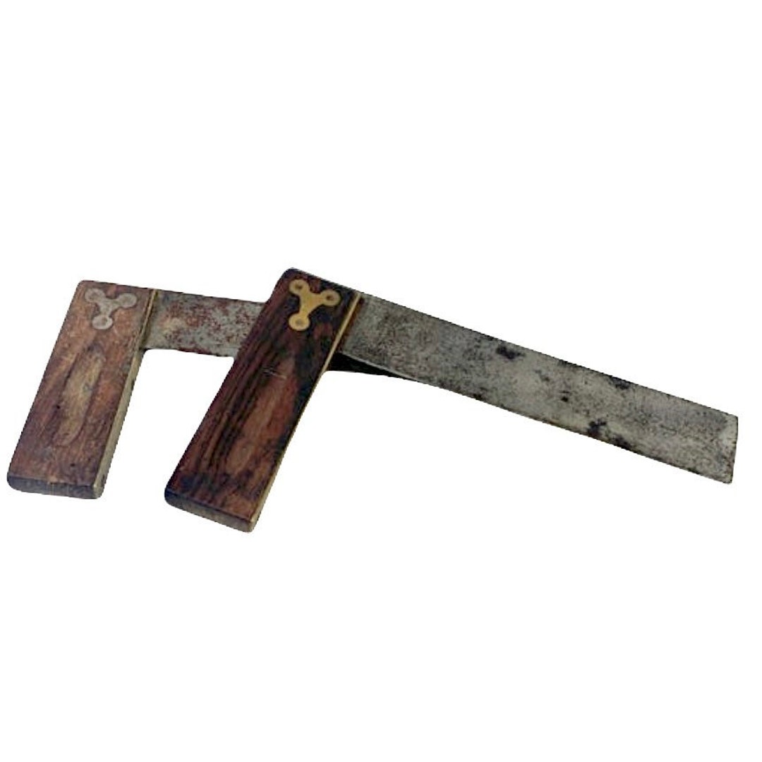 Vintage Stanley Square Set of Two Small Squares Mid Century Wood and ...