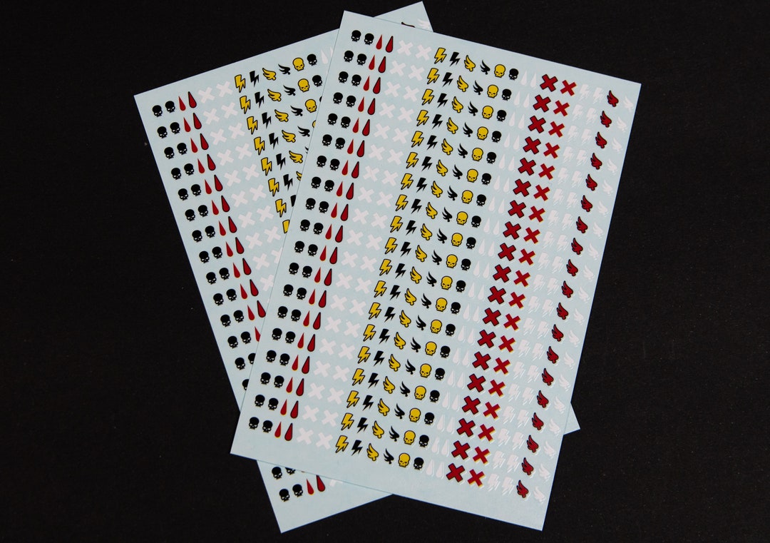 Pre-cut Squad Markings Transfers That Fit Perfectly Into 28 Mm Scale ...