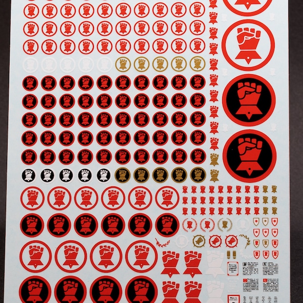Waterslide Decals 40k - Etsy