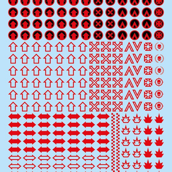 Space Marine Chapter Decals - Etsy