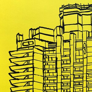 Barbican | A2 Screen Print - Etsy