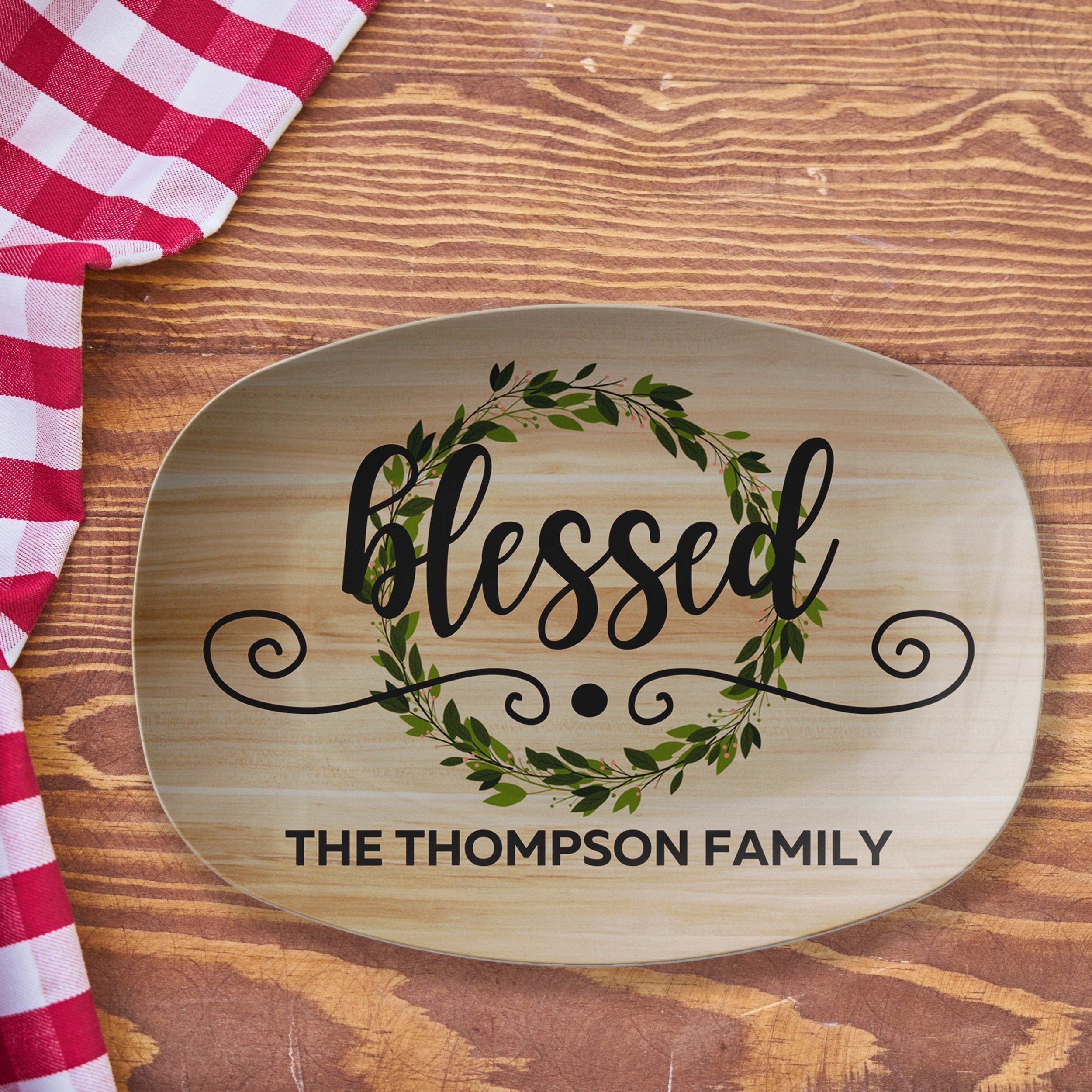 Personalized Platter Gift Family Name Platter Personalized | Etsy