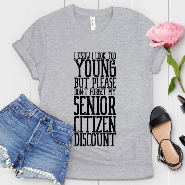Senior Citizen Shirt - Etsy