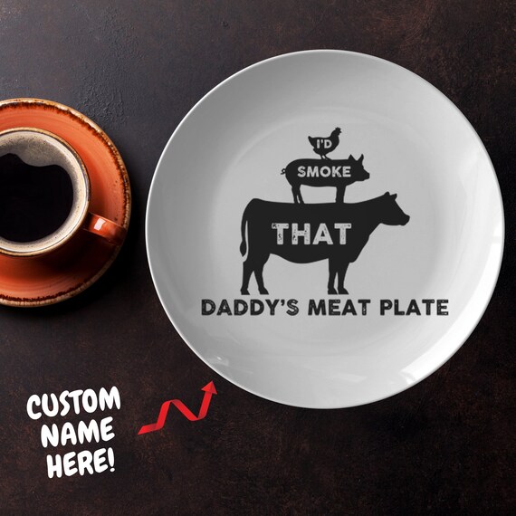 Customized Name Plate Custom Kitchen Plate Father's | Etsy