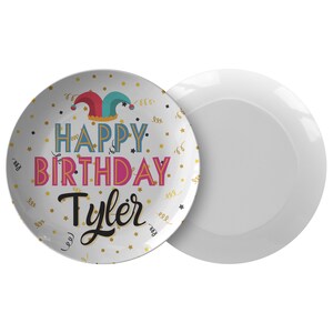 Happy Birthday Name Plate Dinnerware Custom Name Plate - Etsy UK