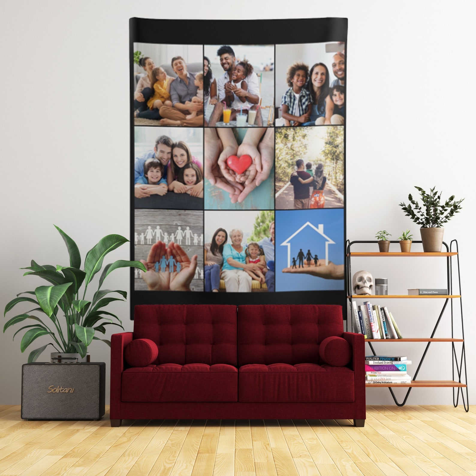 Personalized Photo Tapestry Wall Hanging Custom Photo Indoor - Etsy