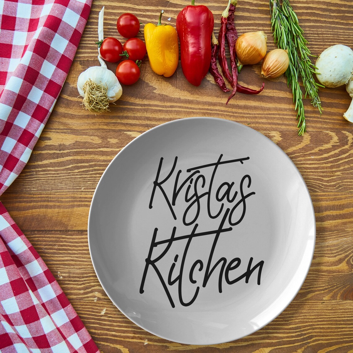 Your Name Custom Plate Personalized Plate Personalized | Etsy