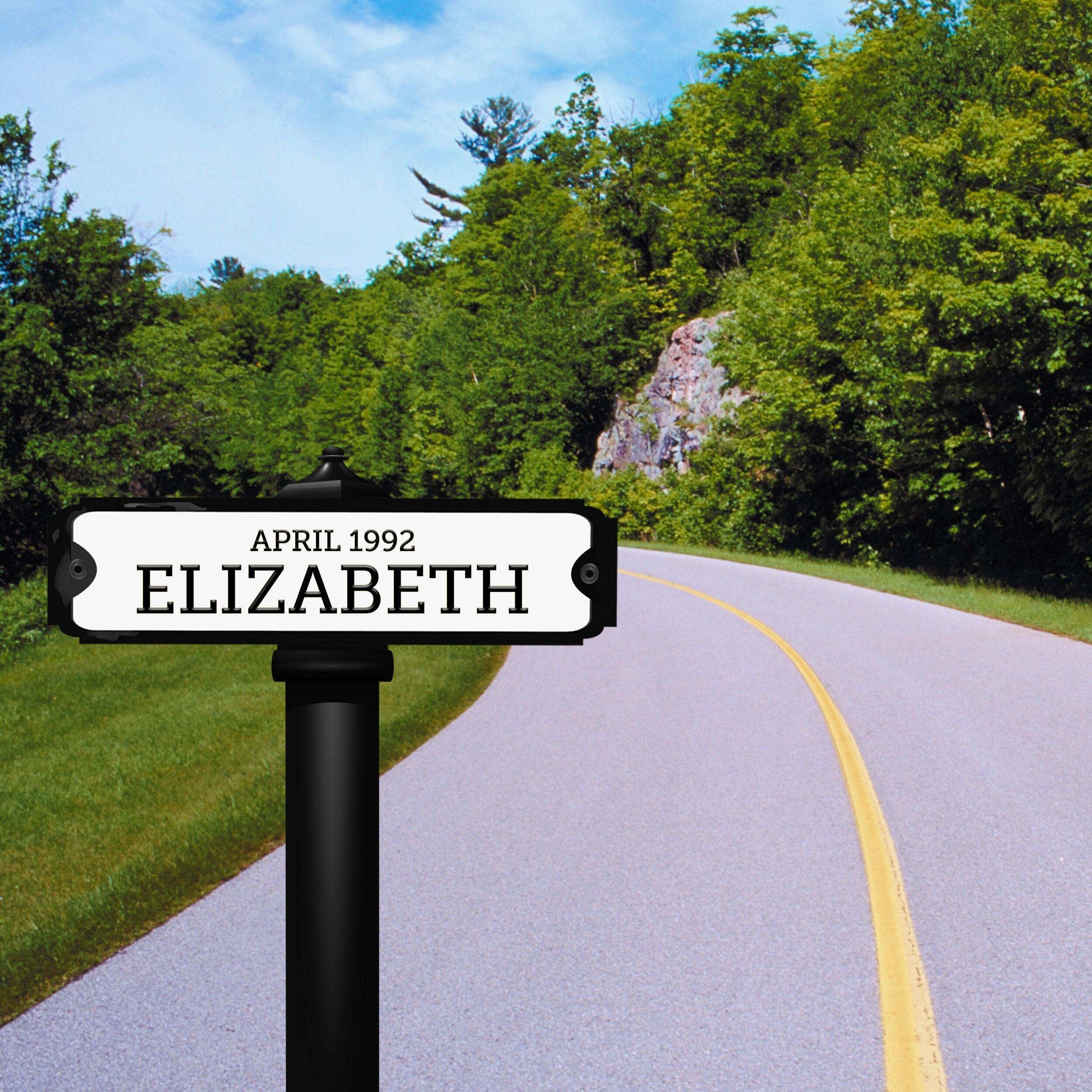 Personalized Street Sign Custom Name Canvas Wall Art Street | Etsy