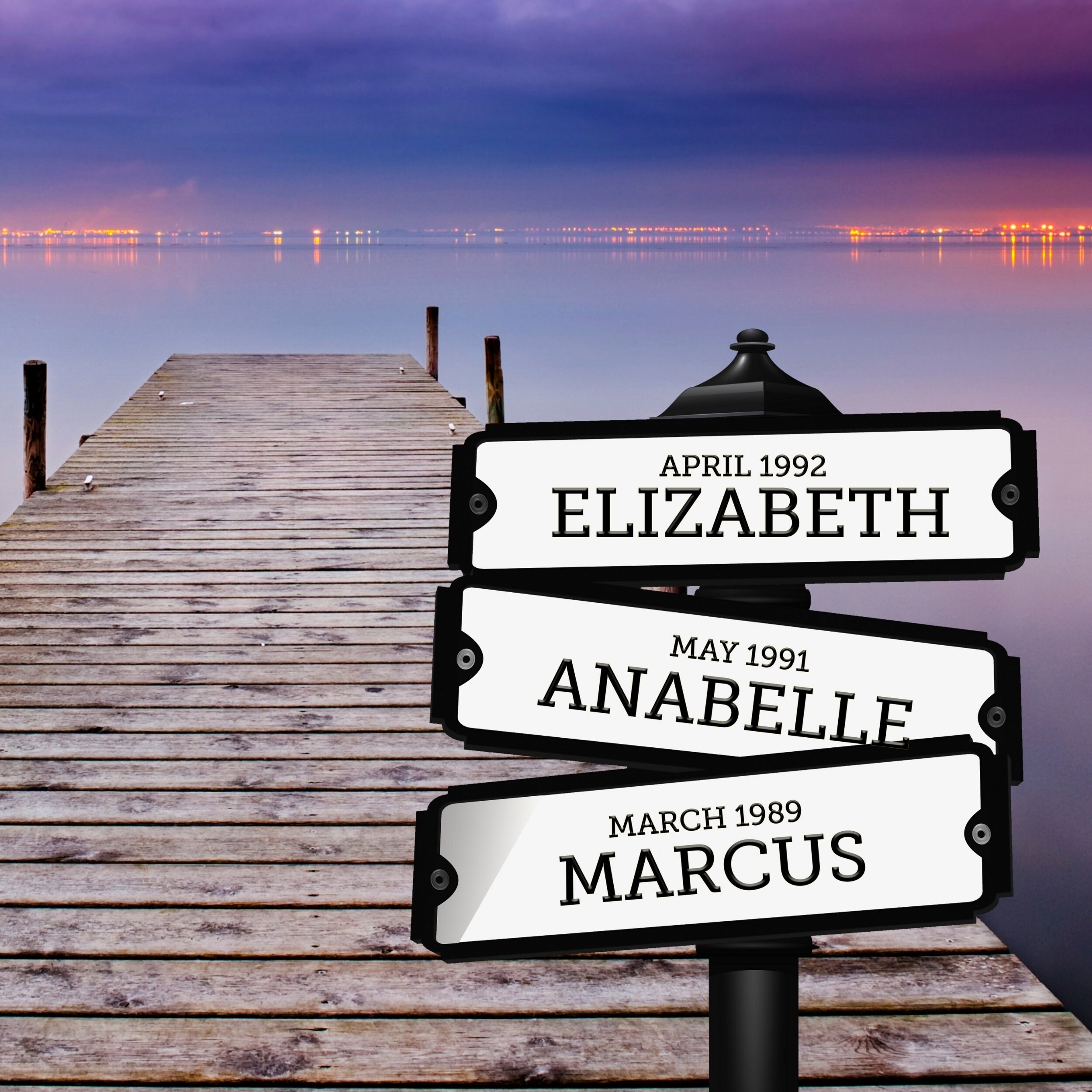 Personalized Street Sign Custom Name Canvas Wall Art Street | Etsy