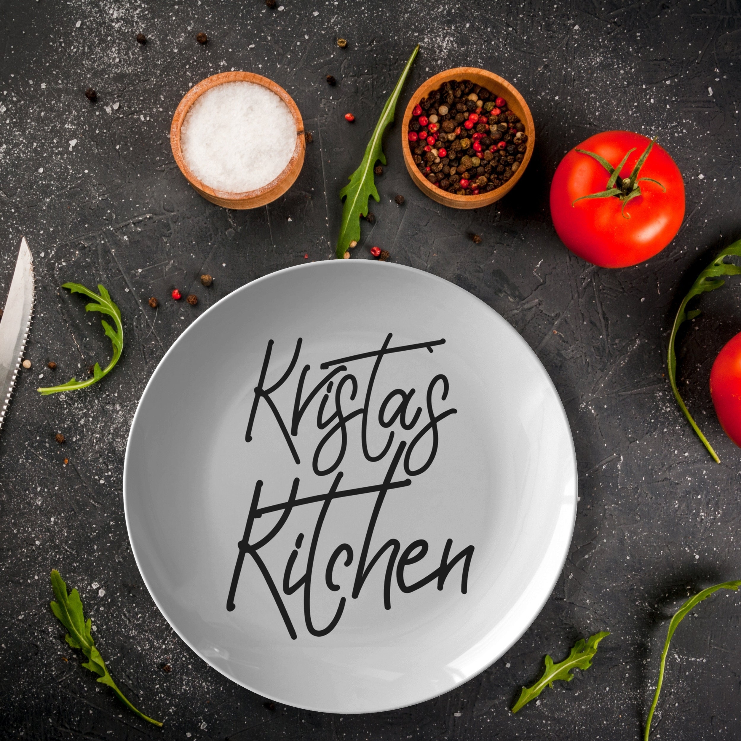 Your Name Custom Plate Personalized Plate Personalized - Etsy