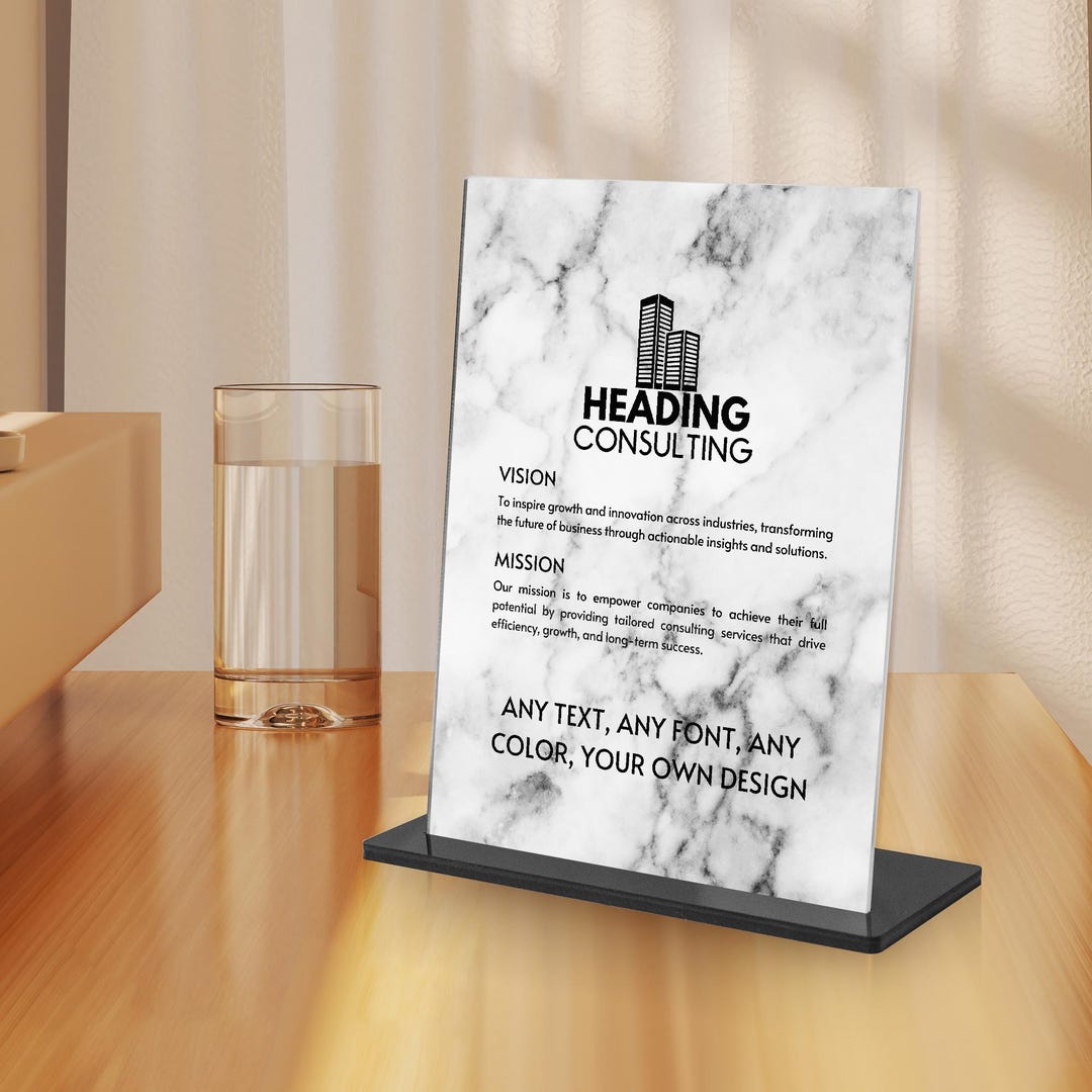 Custom Acrylic Sign, Custom Sign, Custom Logo, Outdoor Metal Sign ...