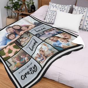 Custom Blanket | Picture Blanket | Personalized Gift | Photo Blanket ...