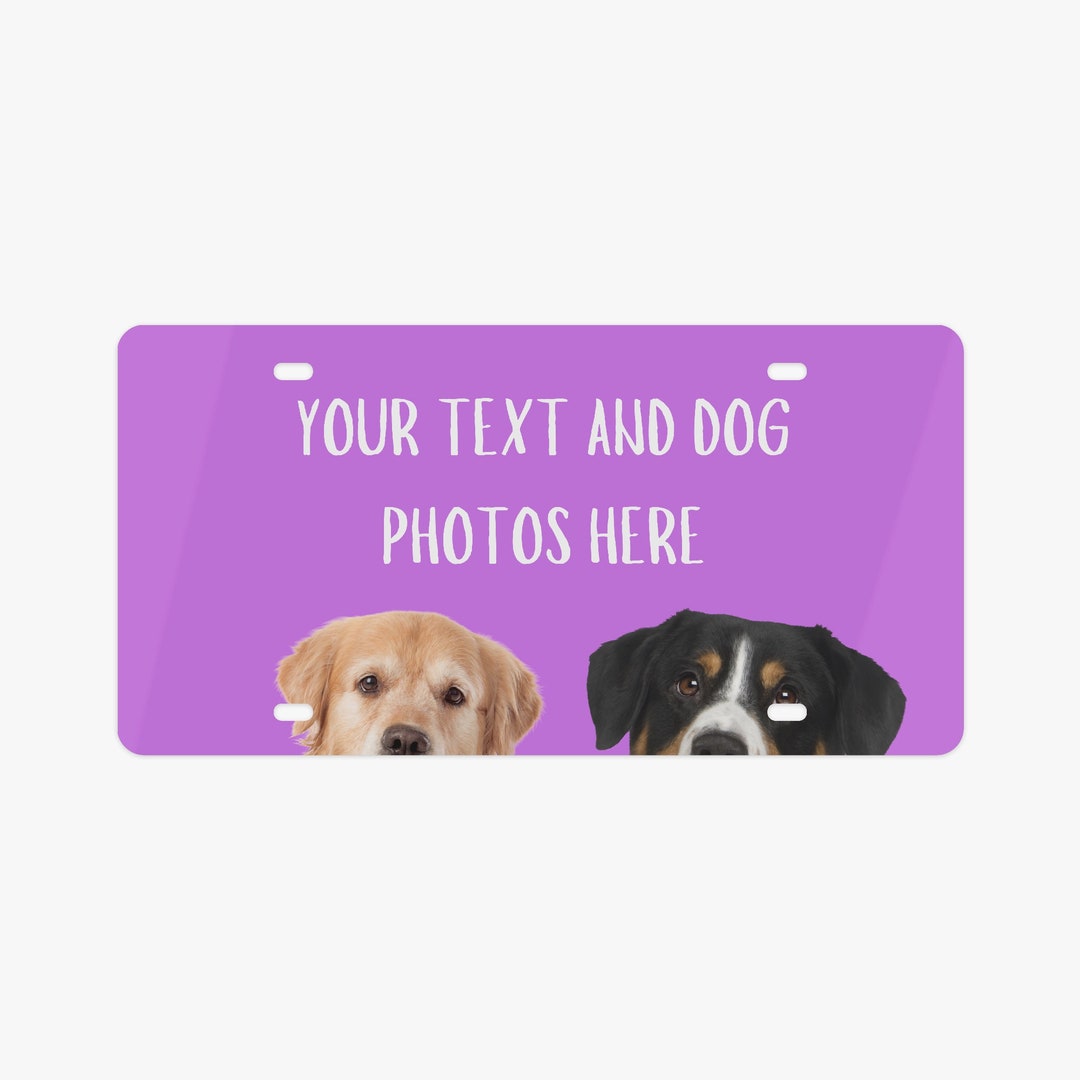 Custom License Plate Frame, Custom Name, Custom Plate, Frame, Car Frame ...