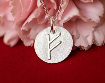 Fehu Rune Jewelry - Etsy
