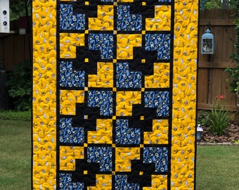 Georgia Tech Quilt - Etsy