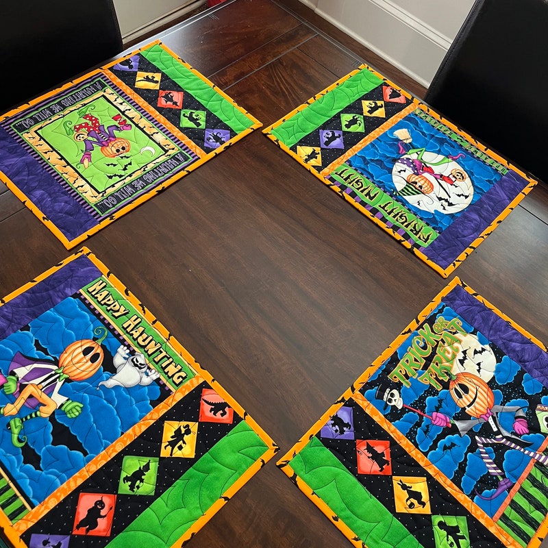 Halloween Placemat - Etsy
