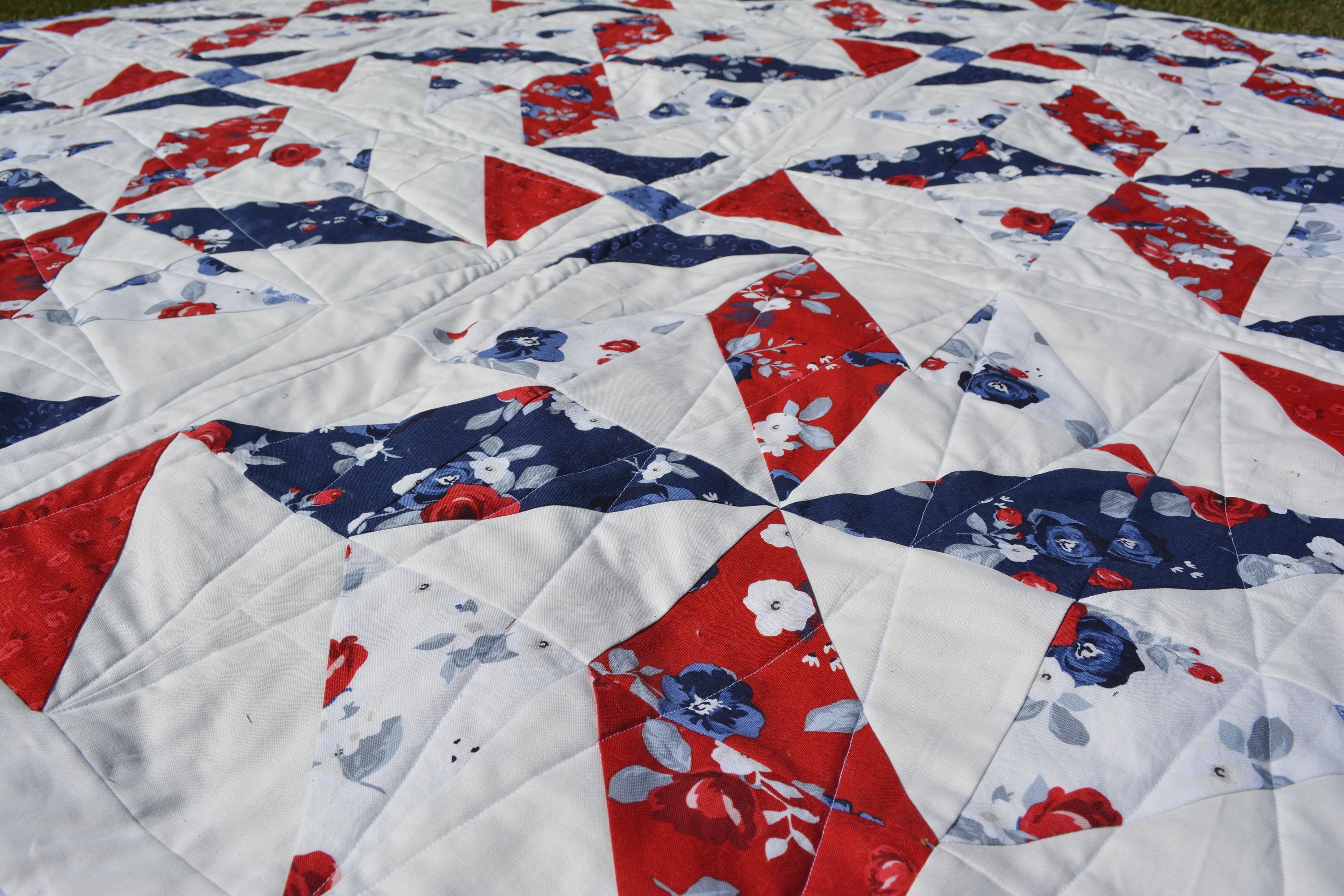 Star Dancing Quilt Pattern: Queen - 90"x112", Throw - 68"x68" - Etsy