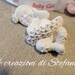 20 Felt Birth Sachets With Favor / Magnet in the Shape of a Newborn and ...