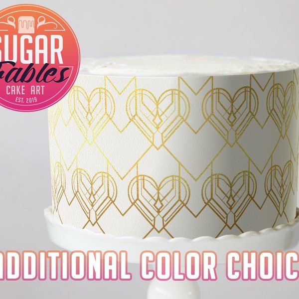 Art Deco Cake Topper - Etsy