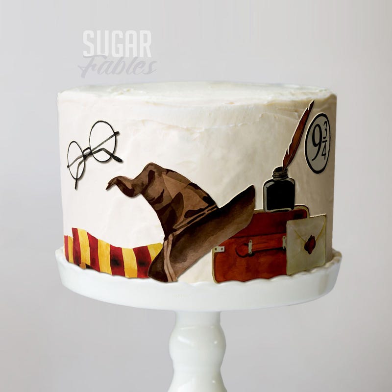 Potter Cake Topper Edible - Etsy