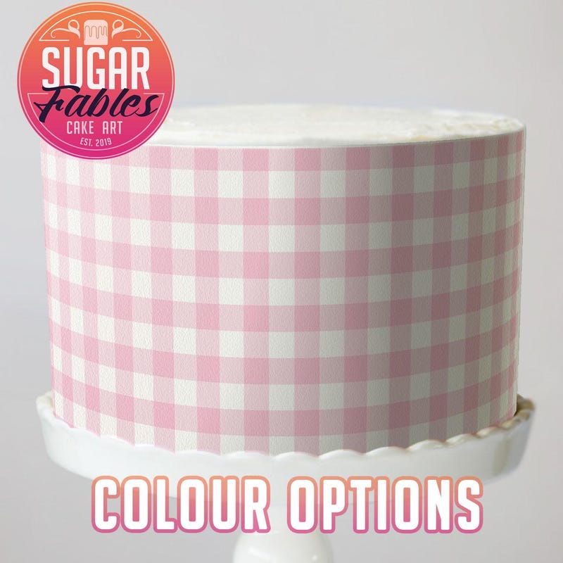 Red Gingham Fabric - Etsy