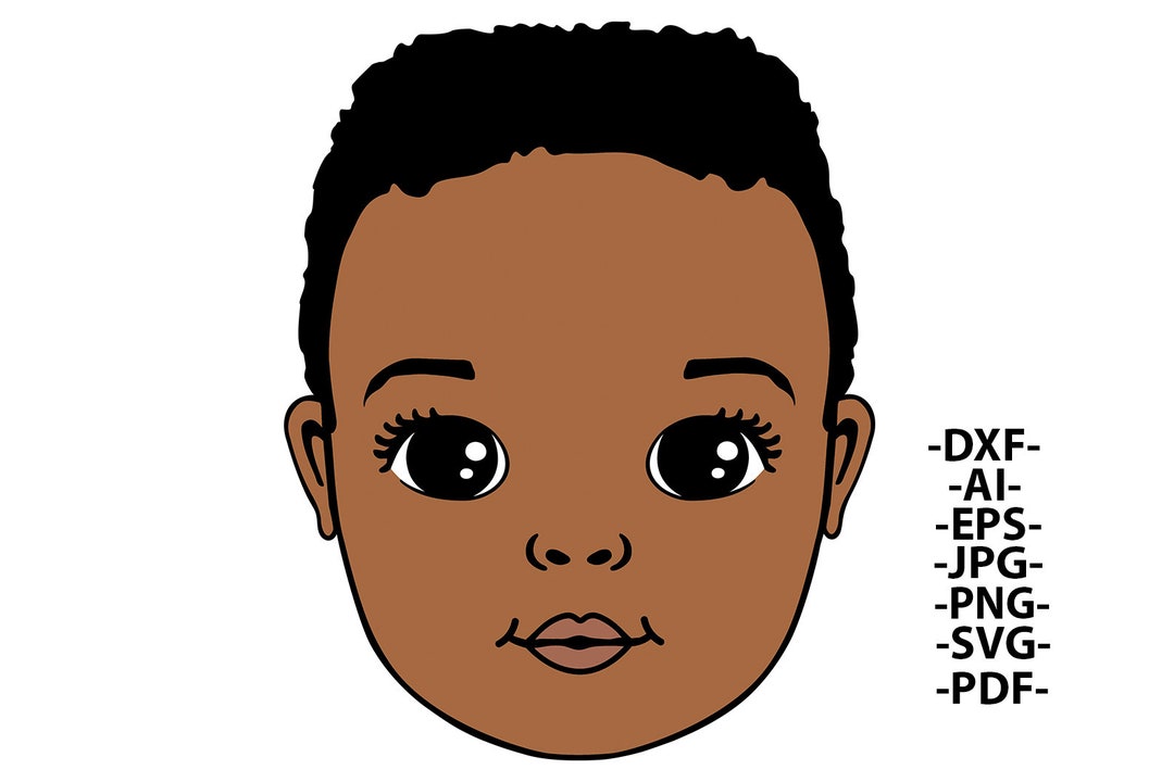 Black Boy Svg, Boy Clipart, Cute Kid Svg, Peekaboo Boy Svg, Black Boy ...