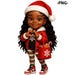 Christmas Black Girl PNG Clipart – Santa Hat, Candy Cane (transparent ...