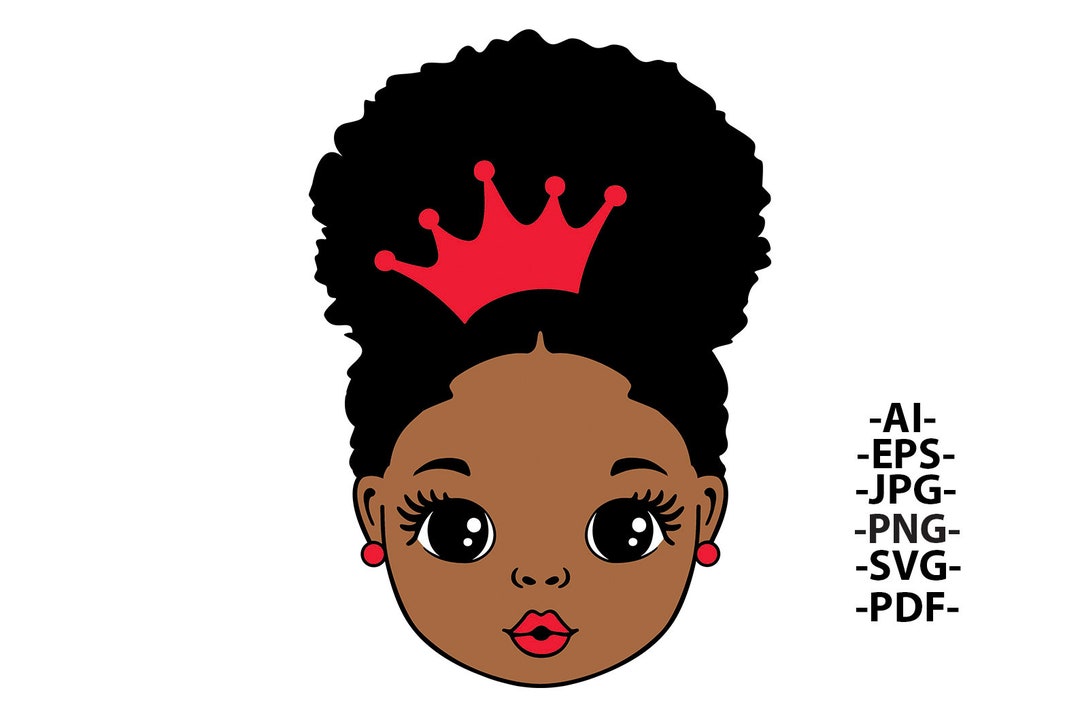 Peek a Boo Girl Svg, Afro Girl Svg, Princess Svg, Little Girl Svg ...