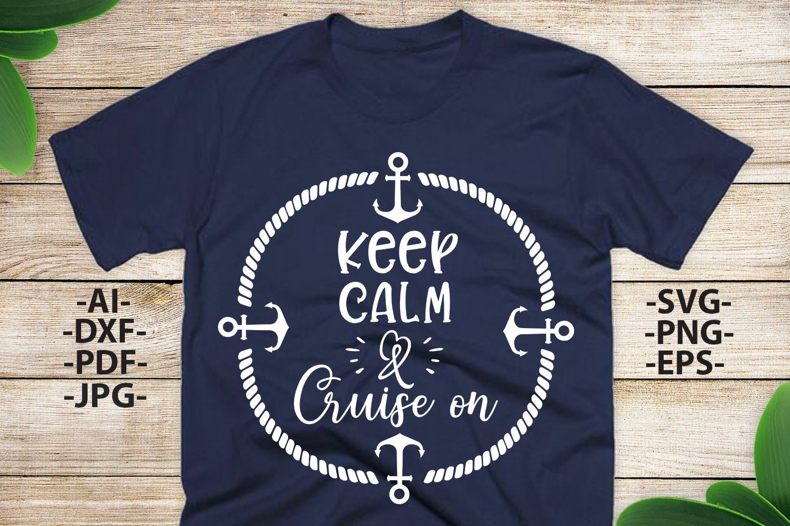 Keep Calm and Cruise on Svg Ship Rope Svg Cruise Svg | Etsy