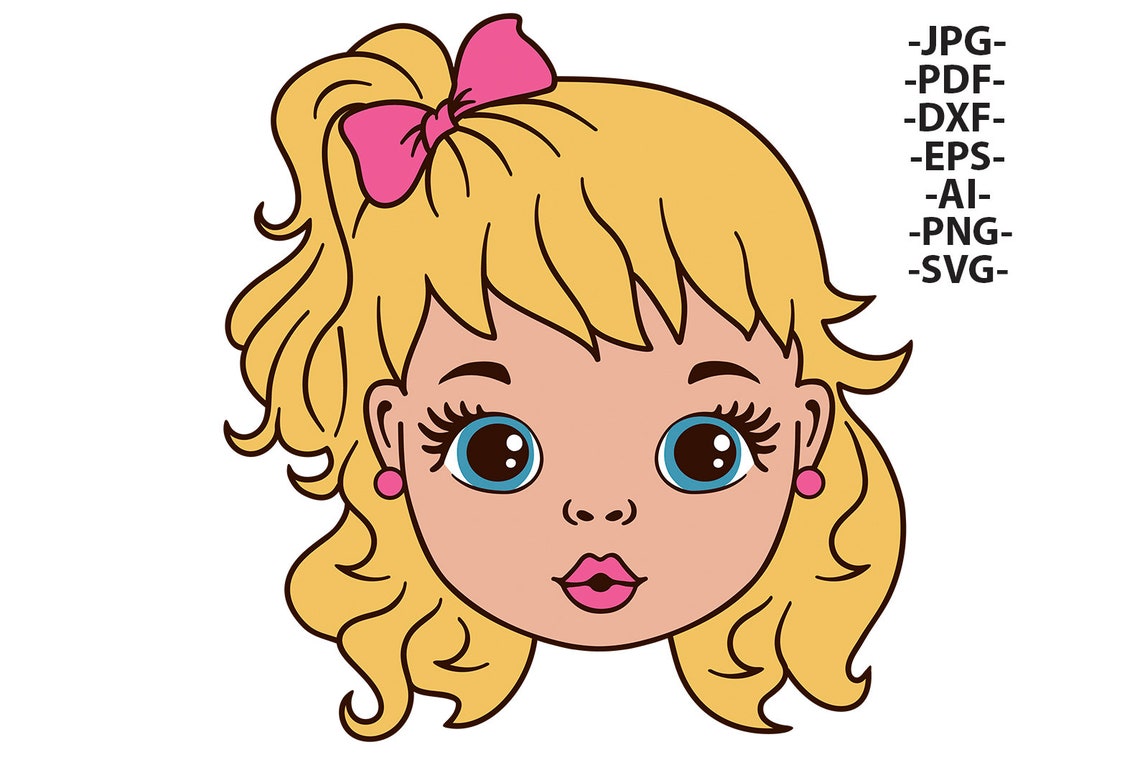 Blonde Girl Svg Blonde Hair Bun Svg White Girl Magic Svg - Etsy