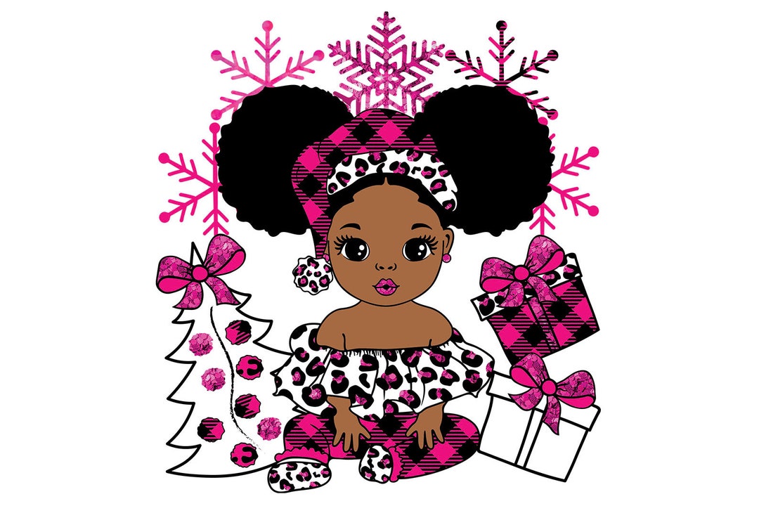 Christmas Girl Png, Christmas Clipart, Christmas Tree Png, Hot Pink Png ...
